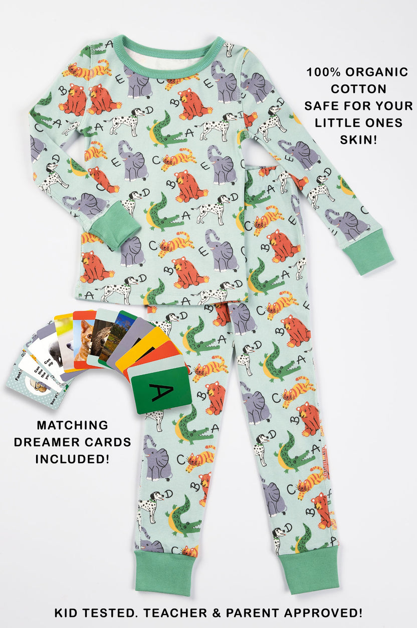 Home › Smart Dreams - Animal Alphabet pajamas and cards